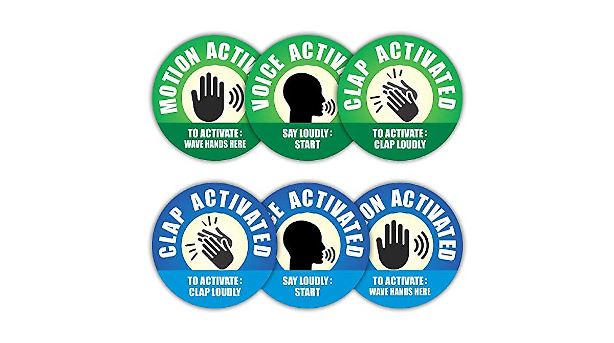 Funny Prank Stickers - 120 Clap Activated Gags