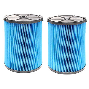 2 Pack 3-Layer VF5000 Replacement Filter for Ridgid 5-20 Gallon Wet Dry Vacuums, fits RV2400A RV2400HF RV2600B WD06700 WD0671 WD0671EX0 WD0970 WD09700 WD0970EX0 WD0970M0 WD1270 WD1450 WD1680 WD1851