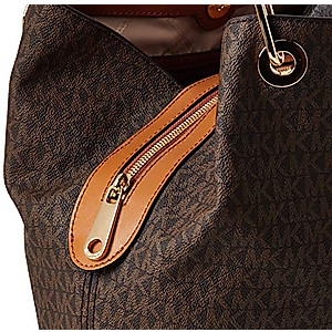 Michael Kors Womens Raven Tote, Brown (Brown), 14x25.4x34.3 cm (W x H x L)