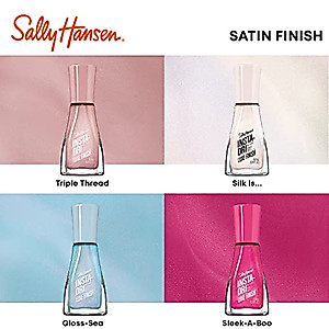 Sally Hansen Insta-Dri Nail Polish, Luxe Finish Collection, Glos-sea, 0.31 fl oz
