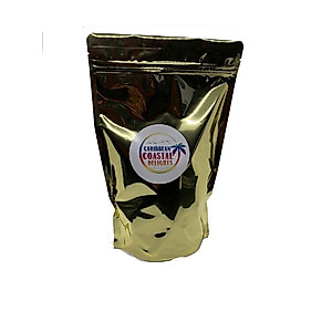 Caribbean Coastal Delights Pure Raw Cocoa Butter - Fresh Scent, 1 LB, All Skin Types & Tones