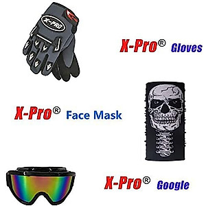 X-PRO 40cc Mini Dirt Bike Pit Bike Gas Power Bike Off Road Motorcycle,Black