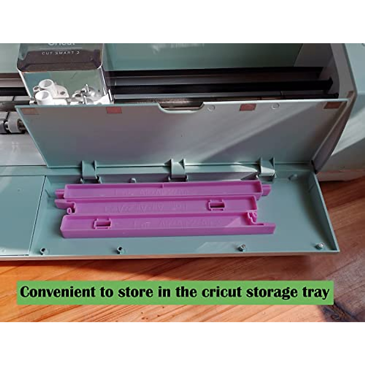 Extension Tray Compatible with Cricut Explore Air3 2 1,Extender Tray Compatible with Cricut Mat,Cutting Mat Extender Support for Explore Air Series (Not Compatible with Maker3 and Maker) (Pink)