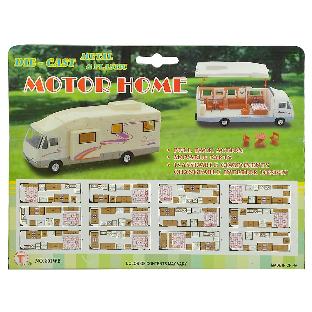 Prime Products 27-0001 RV Toys - Class A Motor Home