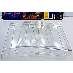 10 SEGA GENESIS/MASTER / 32X Box Protectors Clear Display Cases CIB Cardboard