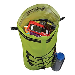 SealLine BigFork 30-Liter Waterproof Roll Top Dry Daypack, Lime