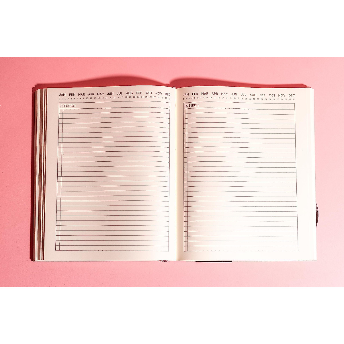 DesignWorks Ink Standard Issue Bound Personal Journal, Black 6.75" x 8.5"