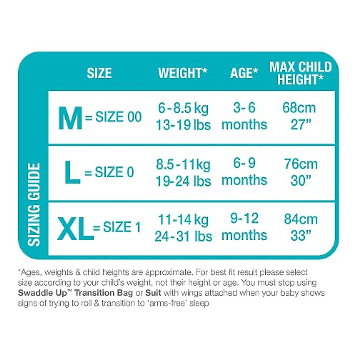 Love to Dream Swaddle UP Transition Bag Lite 0.2 TOG, You are My, Medium, 13-19 lbs, Patented Zip-Off Wings, Gently Help Baby Safely Transition from Being swaddled to arms Free Before Rolling Over