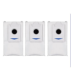 Moupaa 6PCS Dust Bags for Ecovacs Deebot X5 Pro/ X5 Omni/ X2/ X2 Pro/ DEX86 Robot Vacuums Replacement Spare Parts