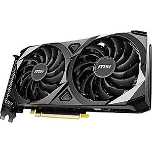 MSI GeForce RTX 3060 Ventus 2X 12G OC, Gaming Graphics Card - RTX 3060