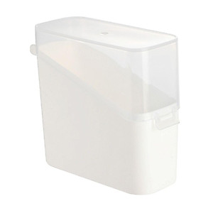 Sliced Cheese Container for Fridge,Cheese Storage Container,Plastic Cheese Slice Holder,Tea Bag Organizer Box,Food Keeping Box Container(white)