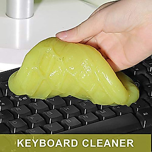 【2023 Upgraded】Cleaning Gel for Car, Car Cleaning Kit Car Accessories Universal Detailing Automotive Dust Car Crevice Cleaner Auto Air Vent Interior Detail Removal Putty Cleaning Keyboard Cleaner