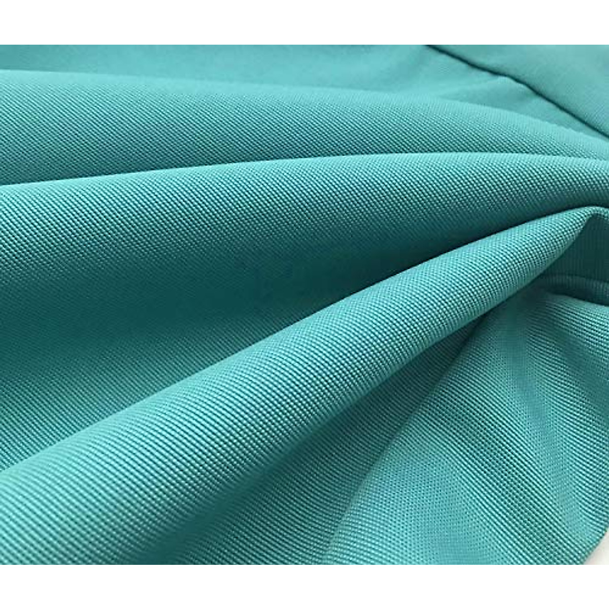 CozyLounge Indoor Outdoor Water Repellent High UV Resistant Patio Chair Cushion Cover (22"x20"x4" (4 Covers), Serenity Teal)