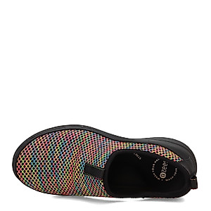 BZees Women's, Imagine Slip-On Black Rainbow 7 M