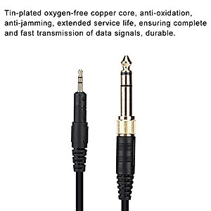 Hilitand Durable Replacement Earphone Cable, AntiPull 160CM Wearresistant Earphone Cable, for Home