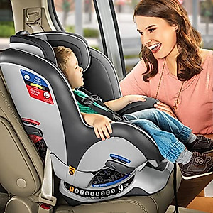 Chicco NextFit Zip Convertible Car Seat | Rear-Facing Seat for Infants 12-40 lbs. | Forward-Facing Toddler Car Seat 25-65 lbs. | Baby Travel Gear | Carbon