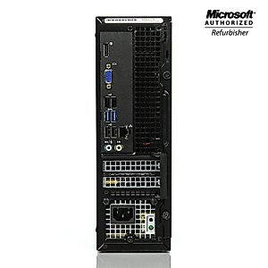 Dell Optiplex 3020 SFF High Performance Desktop Computer - Intel Core i7 4th Gen 3.4 GHz, 8GB DDR3 SDRAM, 1TB SSD, DVD-ROM Drive, Keyboard, Mouse, WiFi, Windows 10 Professional (Renewed)