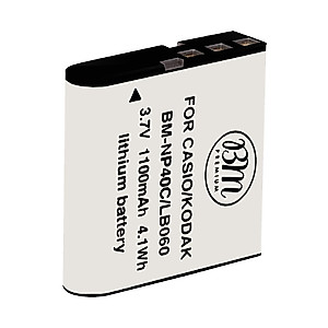 BM Premium LB-060 Battery Replacement for Kodak PixPro AZ251, AZ361, AZ362, AZ365, AZ421, AZ422, AZ501, AZ521, AZ522, AZ525, AZ526, AZ527, AZ528 Cameras