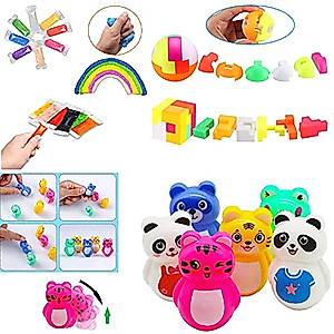 52 Pcs Party Favors for Kids 4-8, Birthday Gift Toys, Stocking Stuffers, Treasure Box Toys, Carnival Prizes, School Classroom Rewards, Pinata Stuffers, Goodie Bags Filler for Boys and Girls 8-12