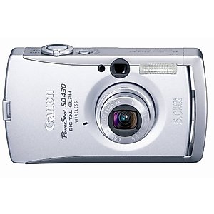 Canon Powershot SD430 5MP Digital Camera with 3x Optical Zoom (Wi-Fi Capable)