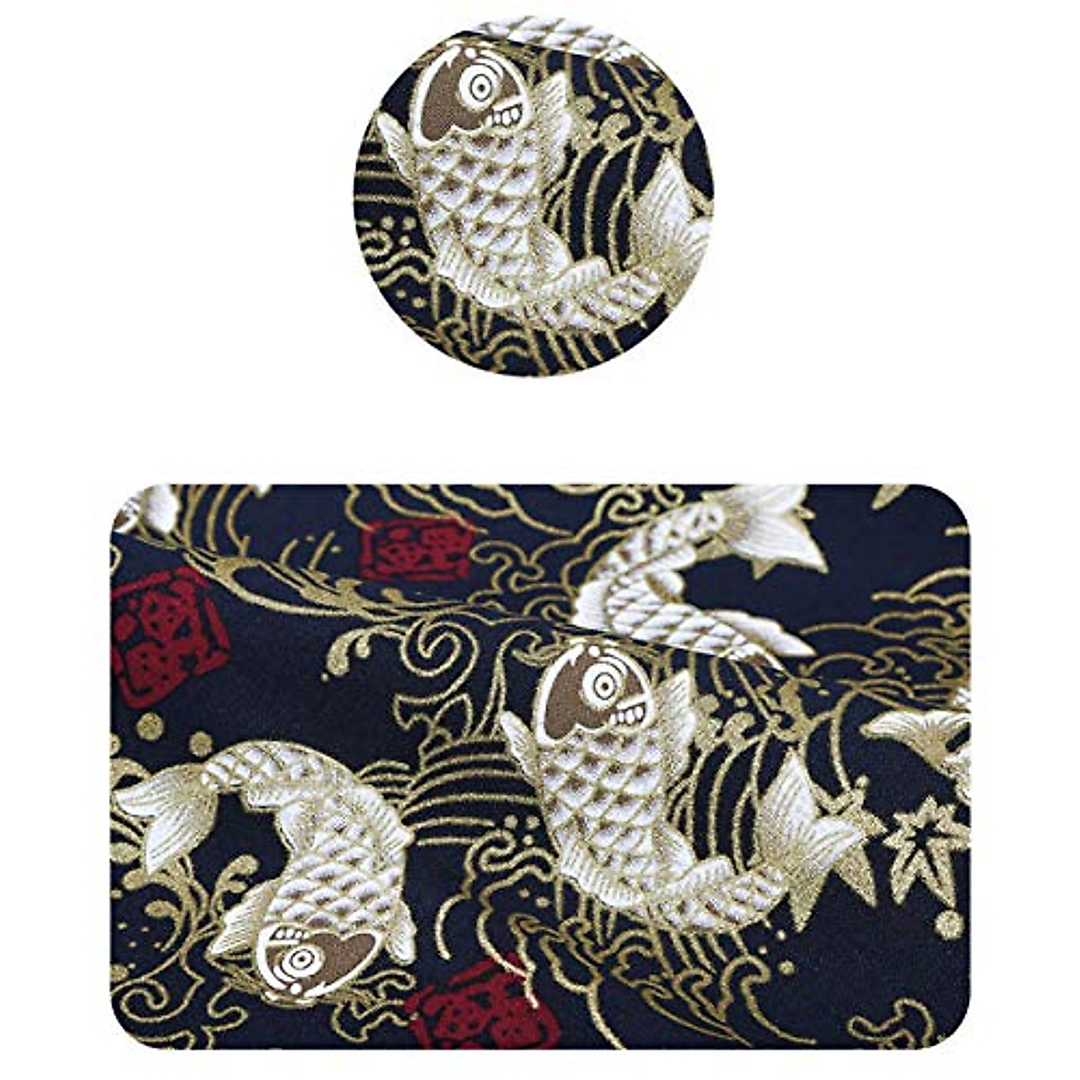 5PCS Cotton Craft Fabric 25x25 cm, Cute Japanese Style Cotton Wrapping Cloth Squares Quilting Fabric, Bundles of Fabric for DIY Patchwork Sewing (G#)