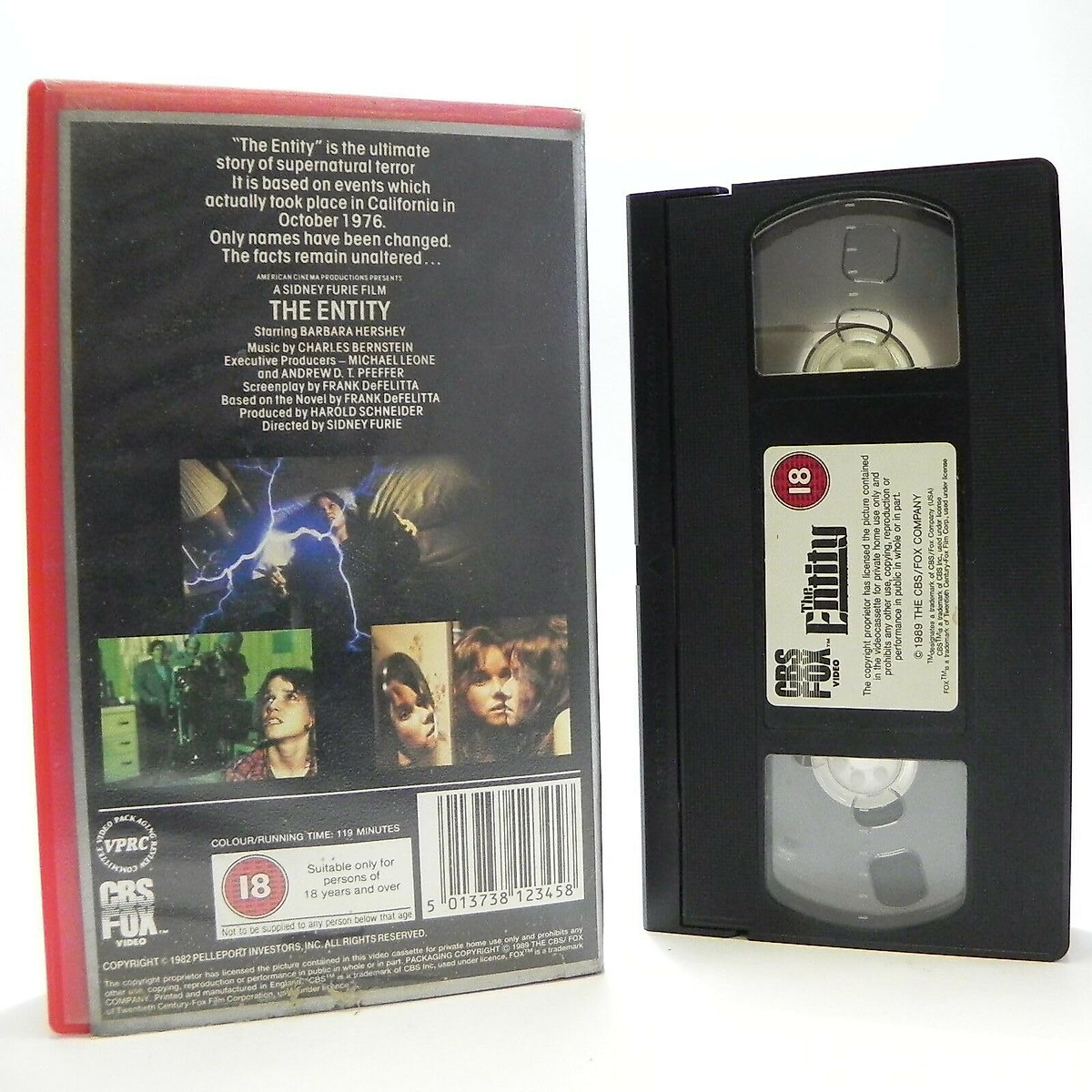 The Entity [VHS]