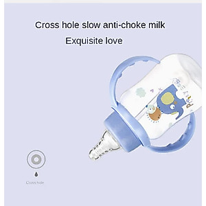 4 Pack Anti-Colic Options+ Baby Bottles, Narrow Pretty Baby, 5oz 145ml