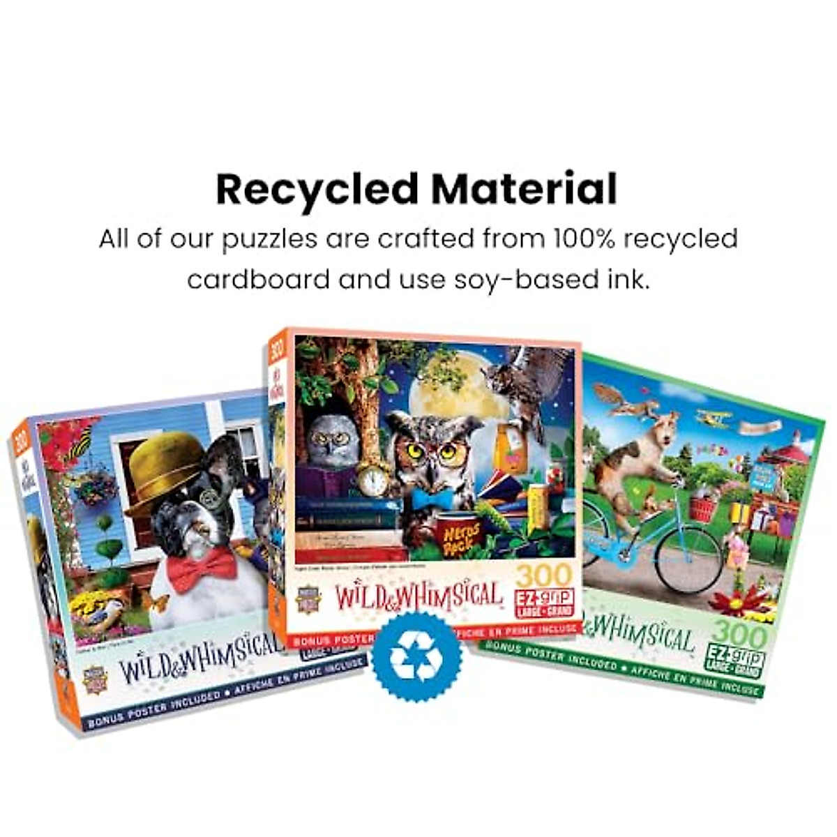 Masterpieces 300 Piece EZ Grip Jigsaw Puzzle - Garden Party - 18"x24"