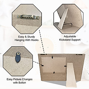 YIXIN New Mom Gift Baby Ultrasound Souvenir Photo Frame Pregnancy Gift Pregnancy Announcement Creative Baby Nursery Decoration Valentine's Day Mother's Day Father's Day Gift (4" x 6" Ultrasound Photo)