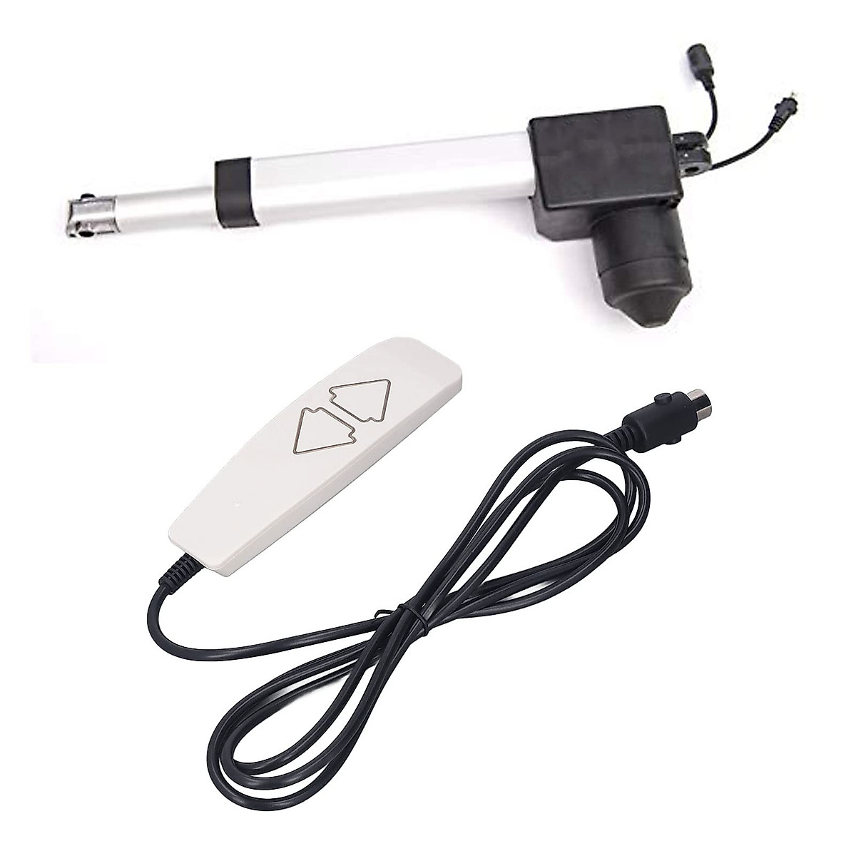 Lift Chairs Remote Universal 2 Push Button Up and Down Chairs Hand Control 5 Pin Round Plug for Lift Chair Power Recliner