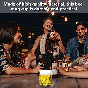 UPKOCH Crystal Whiskey Glasses Tumbler Set: 4Pcs Vintage Whiskey Glasses Whiskey Tumblers Crystal Glasses Cocktail Glass for Bar