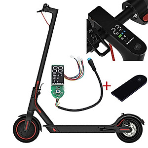 Alomejor Electric Scooter Circuit Board, Dashboard Contain Screen Switch Cover Upgraded Replacement for Xiaomi M365 Scooter (Green)