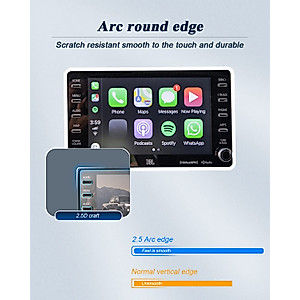 BIBIBO for 2023 Toyota Tacoma Screen Protector for 2020 2021 2022 2023 Toyota Tacoma (SR5 /Trail Special Edition/ TRD Sport /TRD Off-Road/ Limited/ TRD Pro) 8 Inch Navigation Display, Tacoma 2023