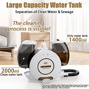 IZS Carpet Cleaner Pro, Spot Cleaner For Carpet/Couch & Upholstery, 14kpa Powerful Suction Carpet Shampooer With Deep Cleaning, 68 Oz Capacity Spot Remover Cleaner For Car, Pet Stains, Furniture, M610