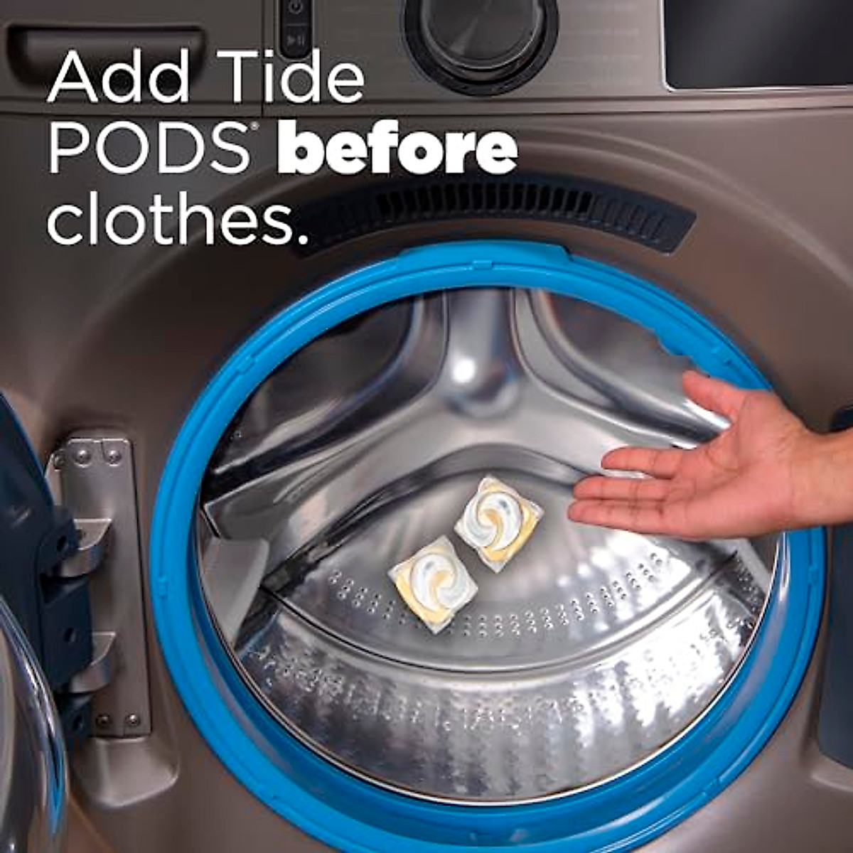 Tide PODS Free & Gentle Laundry Detergent Soap Pacs, 81 Count, Tide PODS Laundry Detergent