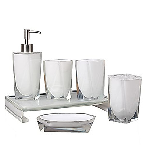 WYKDD Toothbrushing Cup Mouthwash Cup Set Bathroom Set European Bathroom Bathroom Washing Set