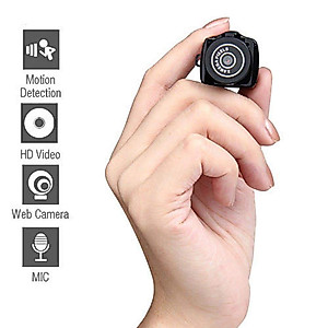 QEBIDUM Micro Mini DV DVR Camera Camcorder Video Cam for Webcam Helmet Bike Motorbike Hiking Sports