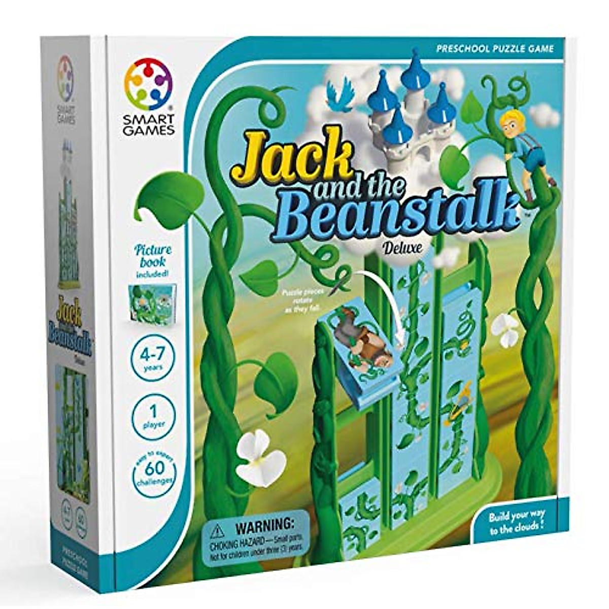 SmartGames Jack and The Beanstalk Deluxe Skill-Building Puzzle Game for Ages 4+