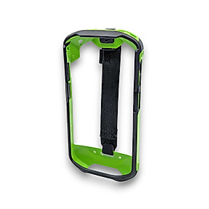 Protective Case Rugged Boot with Hand Strap Compatible with Zebra TC51, TC52, TC56, TC57 Android Barcode Scanners | High Visibility Green