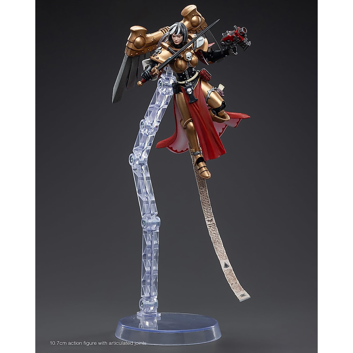 Pipigirl JoyToy Warhammer 40K Space Marine Genuine License 1/18 Soldier, Adepta Sororitas Geminae Superia 2, 4.21 inch Models Space Marines Action Figures Kits (2)