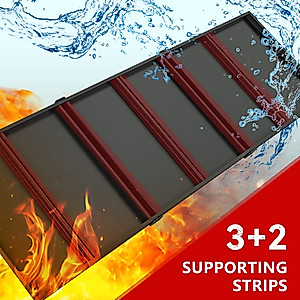 REIBII 60" W Garage Shelving 3000LBS Heavy Duty Storage Shelves, Adjustable 5 Tier Metal Shelves for Storage Rack Industrial Shelf, Garage Storage Shelving Unit, 60" W x 24" D x 72" H