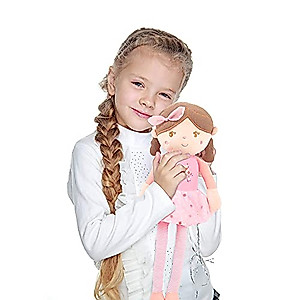 Linzy Toys, Olivia Rag Doll, Soft Plush Doll, Pink, 20 inches (89150-2)