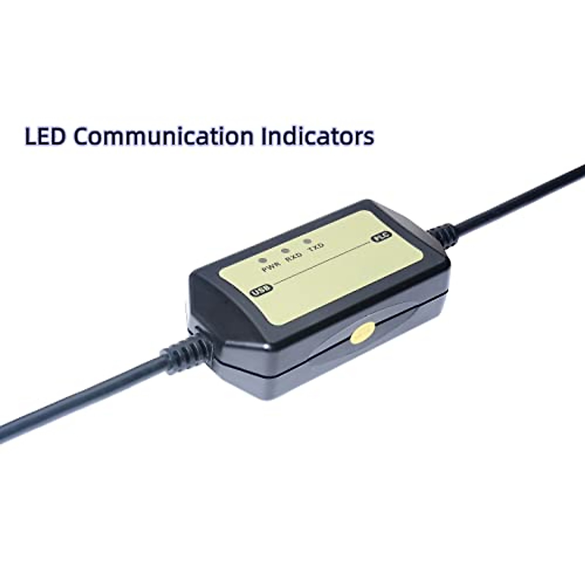 Washinglee Isolated PM02 Programming Cable for AB Micrologix 1000 1100 1200 1400 1500 Series, for 1761-CBL-PM02 Replacement, 6 FT