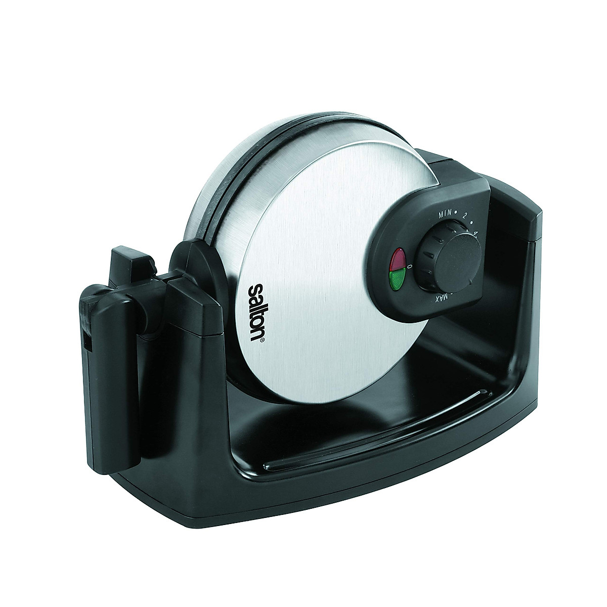 Salton WM1082, Rotary Waffle Maker, 5 kg, Stainless Steel, Black