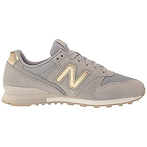 New Balance Women's 996 V2 Sneaker, Team Away Grey/Gold/Raincloud, 10