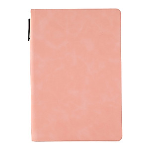 Dumanasen Dry Erase Whiteboard Notebook, 9.4"x6.6" Reusable White Board, Portable Desk Whiteboard for Meeting & Business, Perfect for School, Home, Office (Baby Pink)