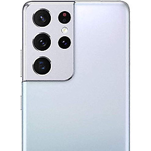 Samsung Galaxy S21 Ultra 5G SM-G998B/DS 256GB 12GB RAM Factory Unlocked (GSM Only | No CDMA - not Compatible with Verizon/Sprint) International Version - Phantom Silver