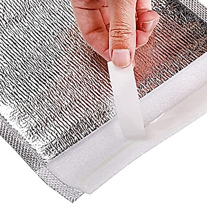 ZEAYEA 30 Pack Reusable Insulation Bags, Thermal Box Liners for Cold and Hot Food, Insulated Shipping Mailers Envelope Bags, Waterproof Insulation Package for Lunch Food Bento Camping Picnic, 3 Size