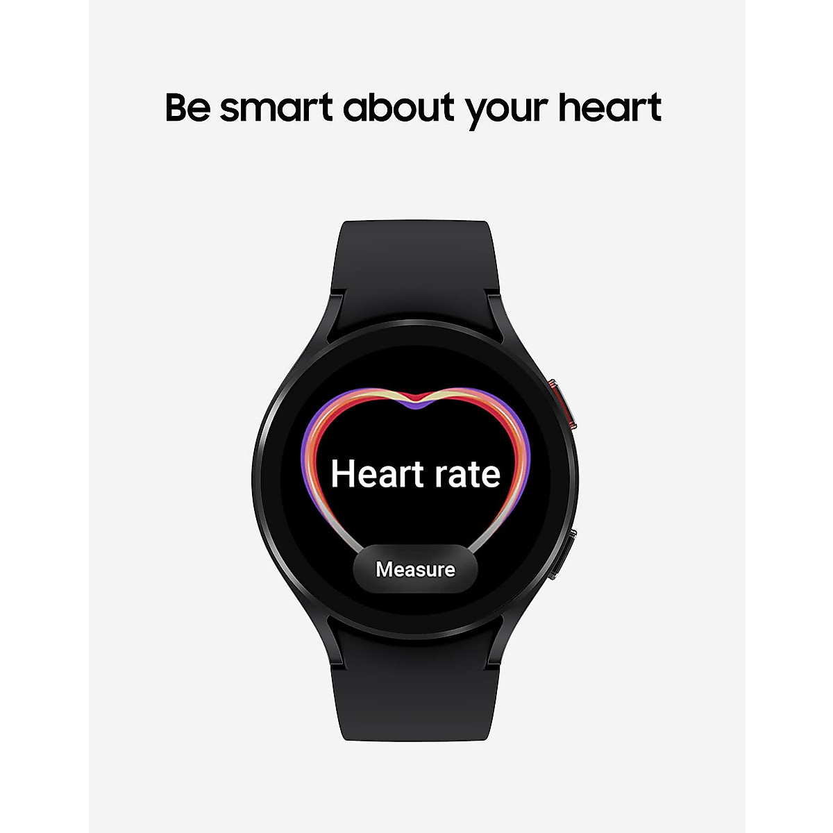 SAMSUNG Galaxy Watch 4 44mm Smartwatch with ECG Monitor Tracker for Health, Fitness, Running, Sleep Cycles, GPS Fall Detection, Bluetooth, US Version, Black