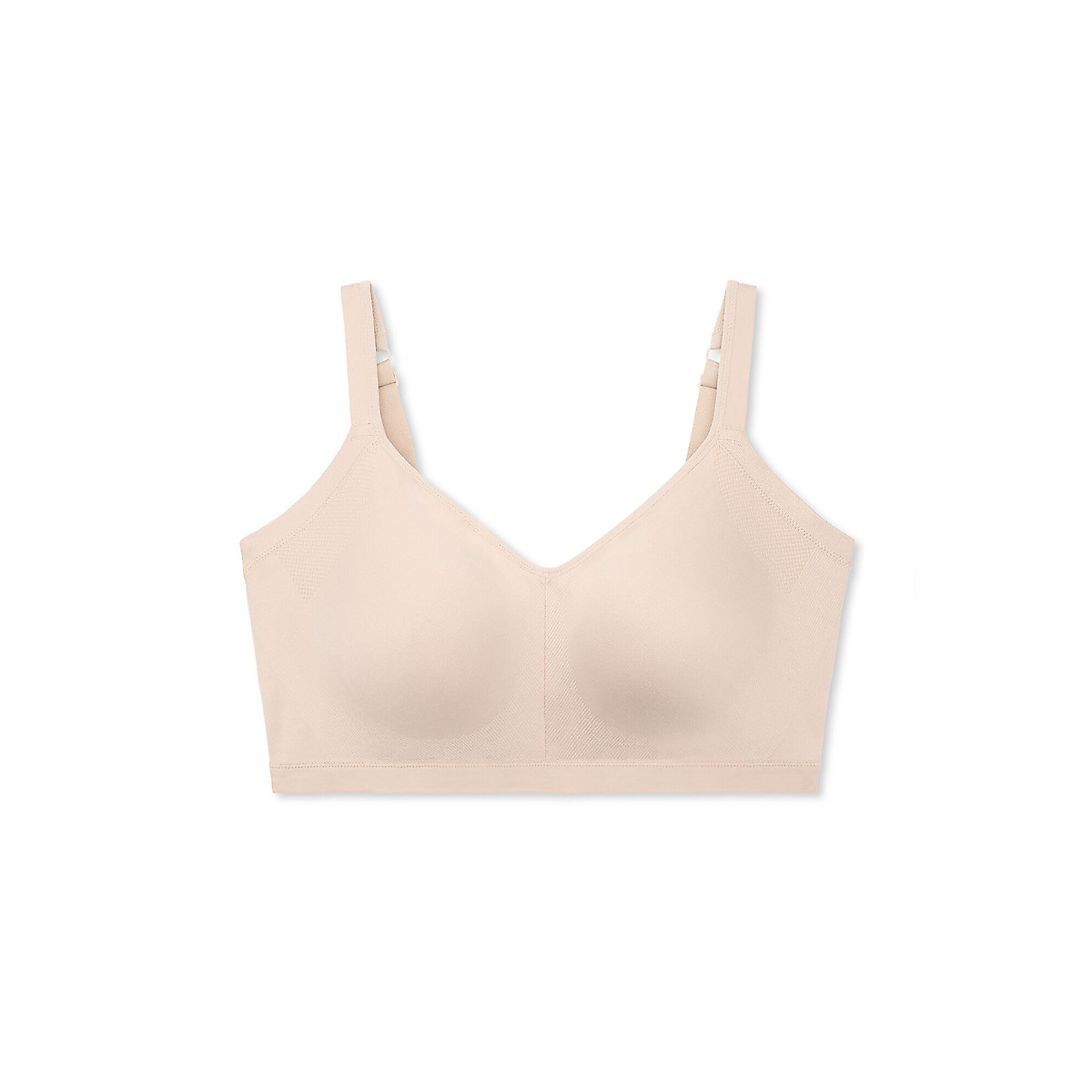 Warner's womens Easy Does It Underarm Smoothing With Seamless Stretch Wireless Lightly Lined Comfort Rm3911a Bra, Butterscotch, Medium US